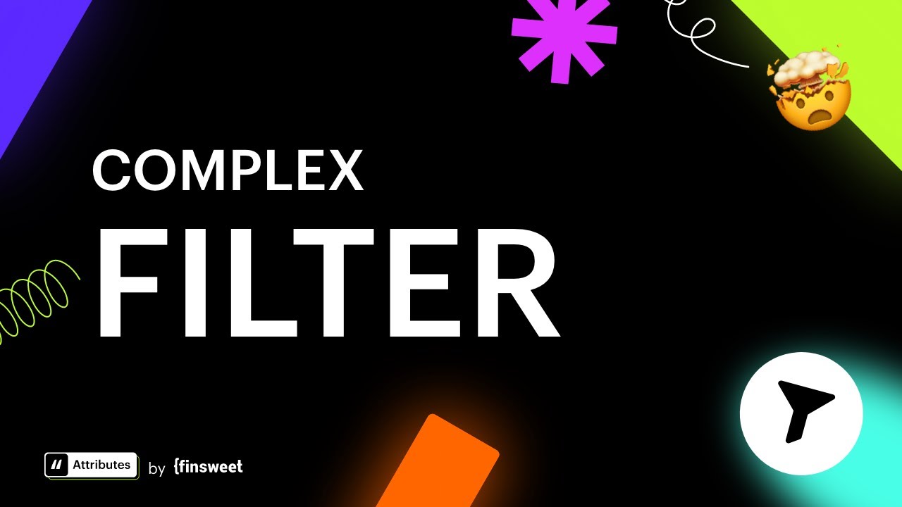 Webflow Cms Complex Filter Walkthrough 